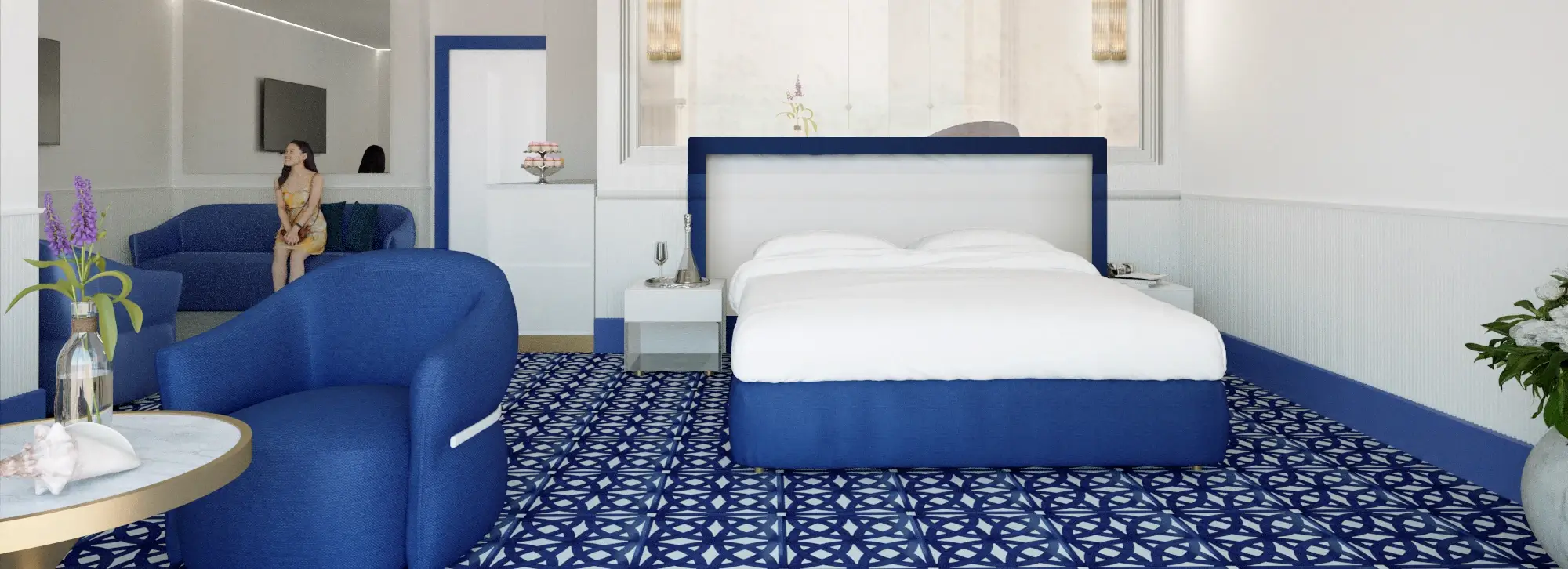 Grand Suite Nik: Vista Mare Capri › Hotel Scalinatella